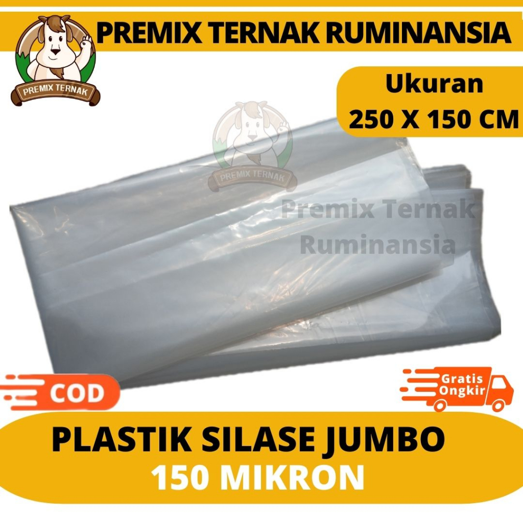 Jual PLASTIK SILASE JUMBO 250X150 CM TEBAL 150 MIKRON | SUPER BESAR ...