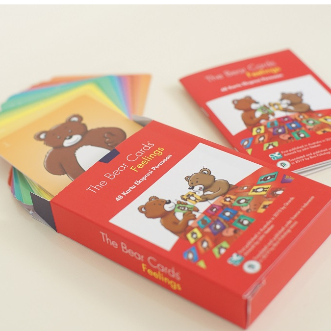 Jual The Bear Cards Feelings / Kartu Beruang - Perasaan (48 Kartu ...