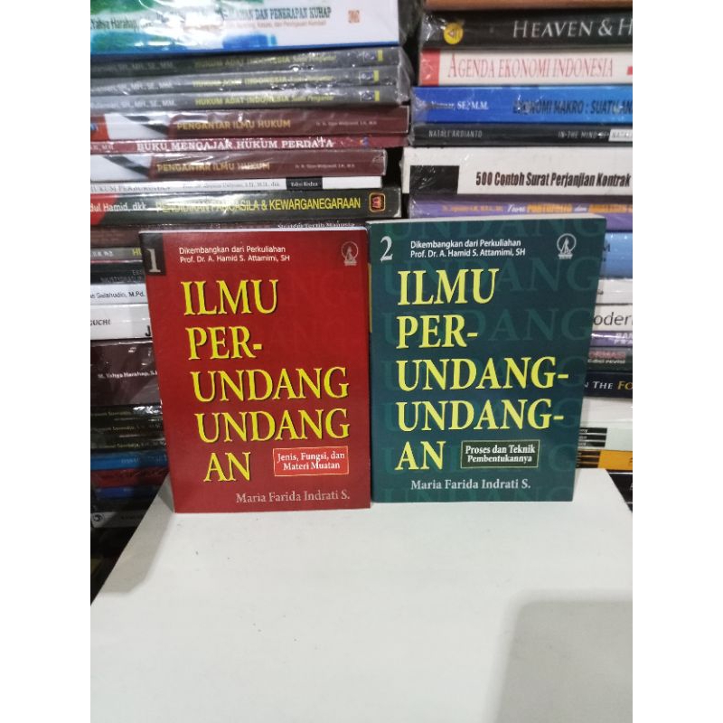 Jual Buku ILMU PERUNDANG - UNDANGAN JILID 1 DAN 2. | Shopee Indonesia