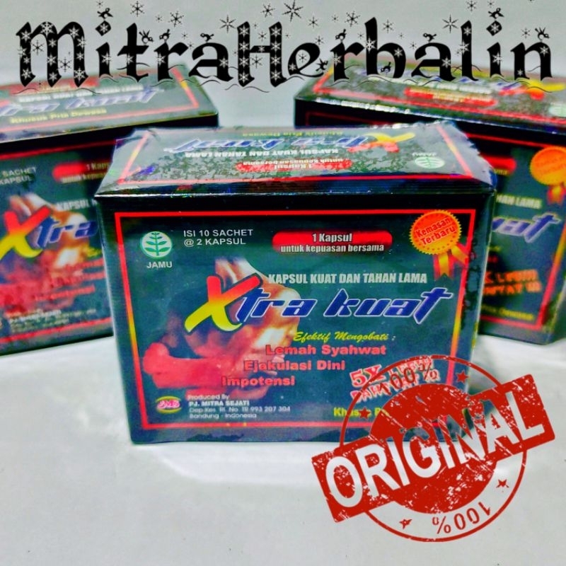 Jual Kapsul Xtra_kuat | Shopee Indonesia