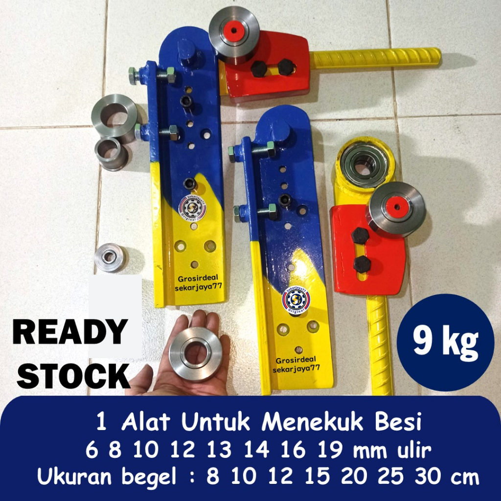 Jual Alat Pembengkok Besi beton Begel 4mm 6mm 8mm 10mm 12mm 13mm 14mm ...
