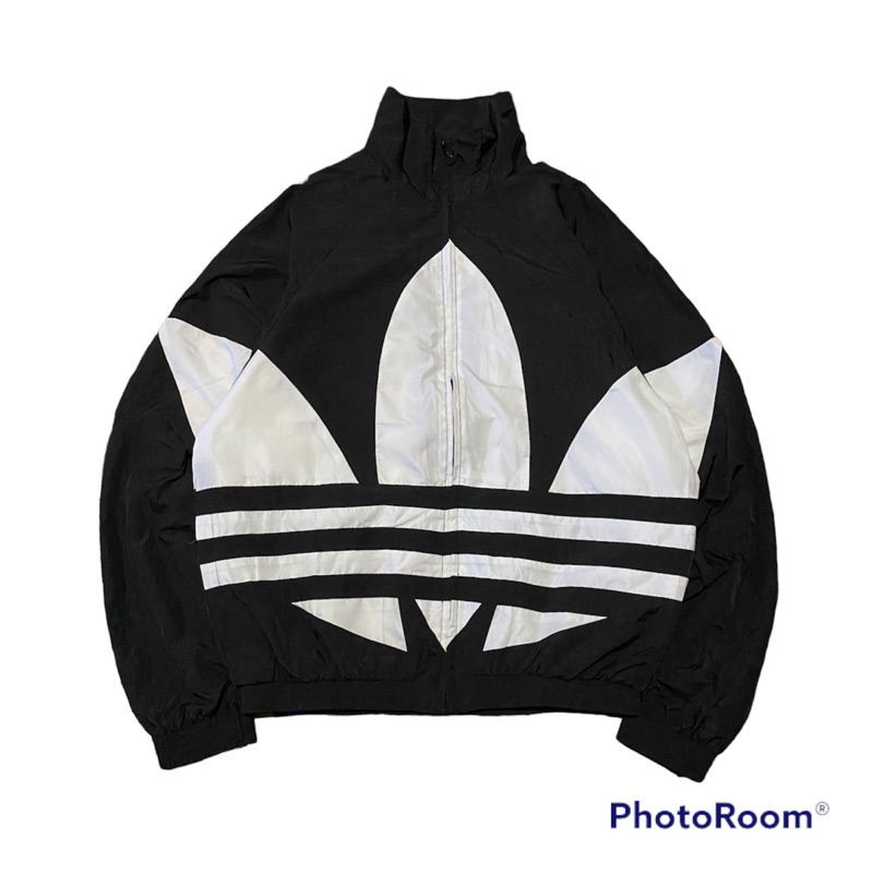 Jual Jaket adidas treefoil big logo limited edition vintage second ...
