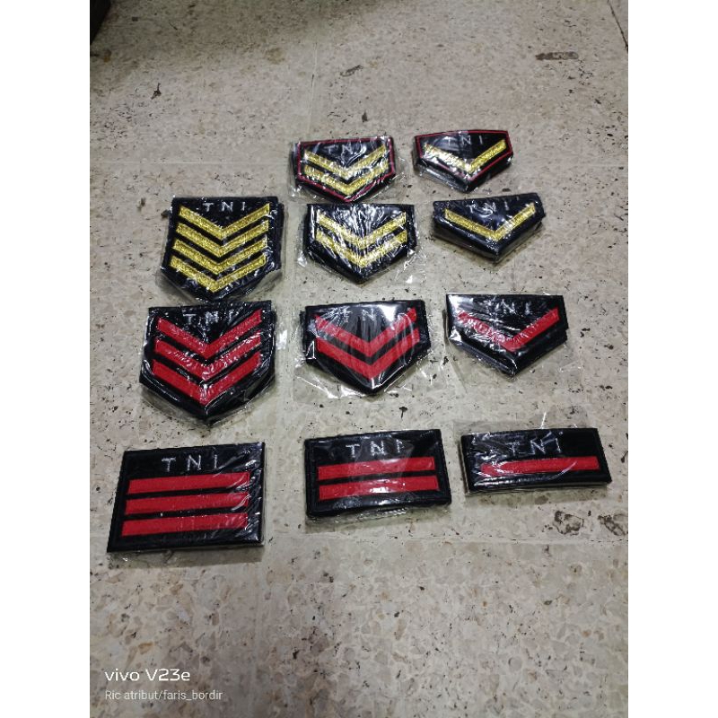 Jual pangkat pdu upaca tni ad pangkat pdu ad pdu prada pratu praka ...