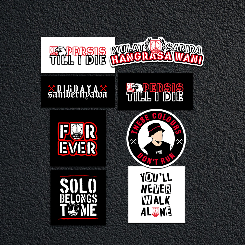 Jual Sticker Pack Persis Solo Sambernyawa 1923 | Shopee Indonesia