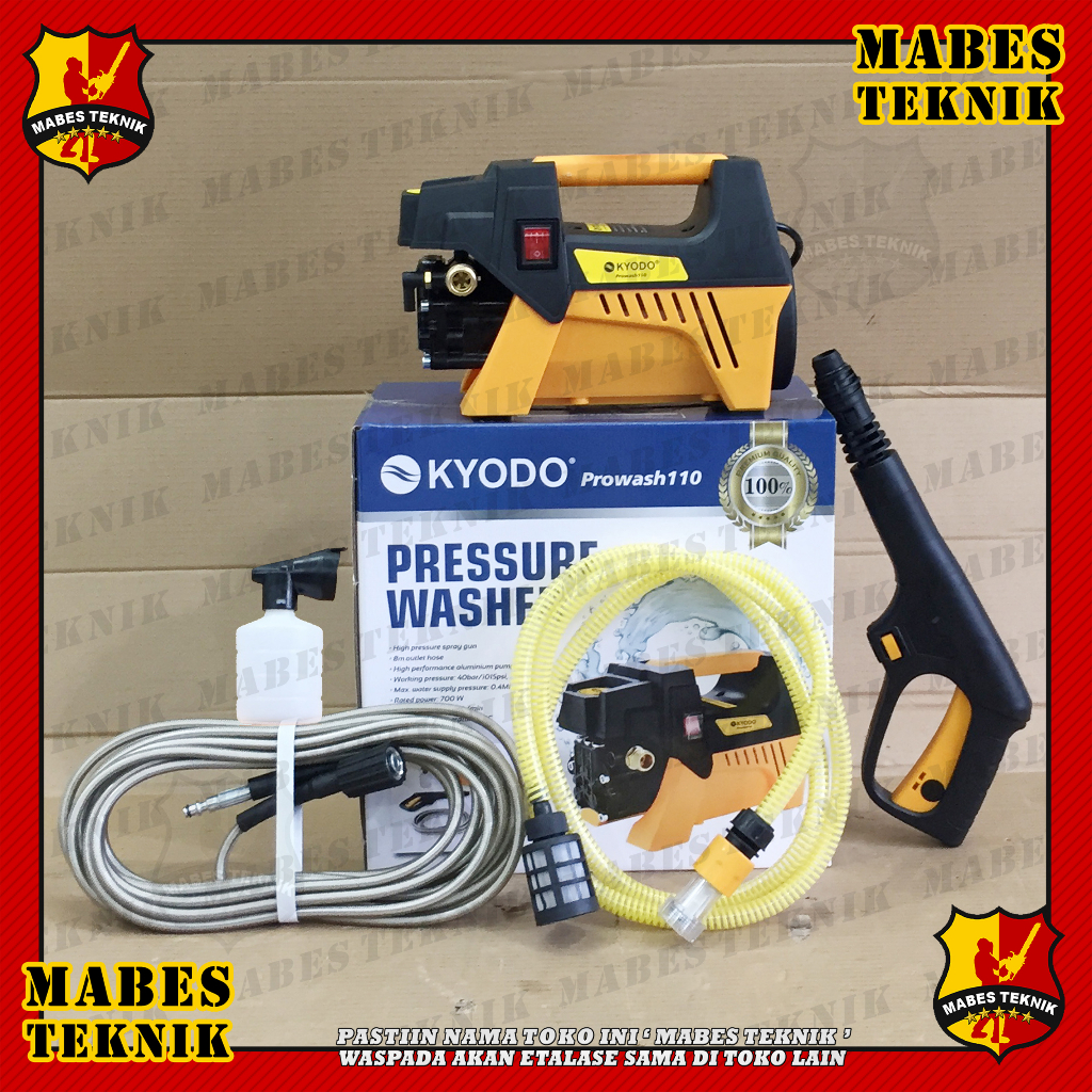 Jual KYODO PROWASH 110 - JET CLEANER - MESIN CUCI MOBIL MOTOR HIGH ...