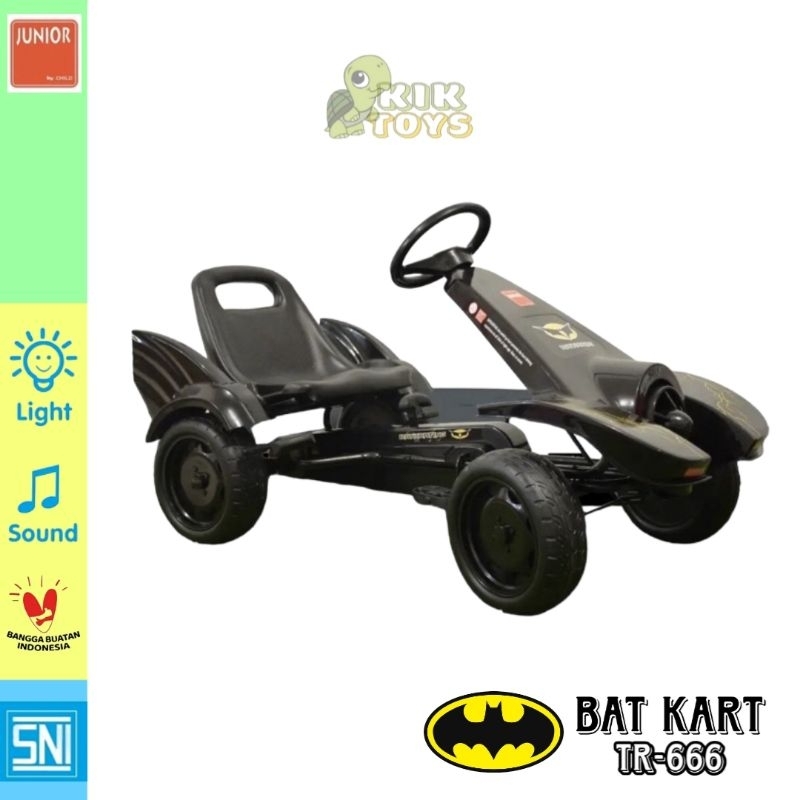 Jual Mainan Sepeda Anak Junior Bat Kart TR-6666 Gokart Gowes Mainan ...