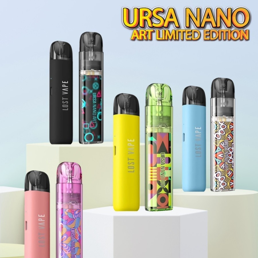 Jual Ursa Nano S 16W & Ursa Nano Art 18W by Lostvape Paket Pod Kit ...