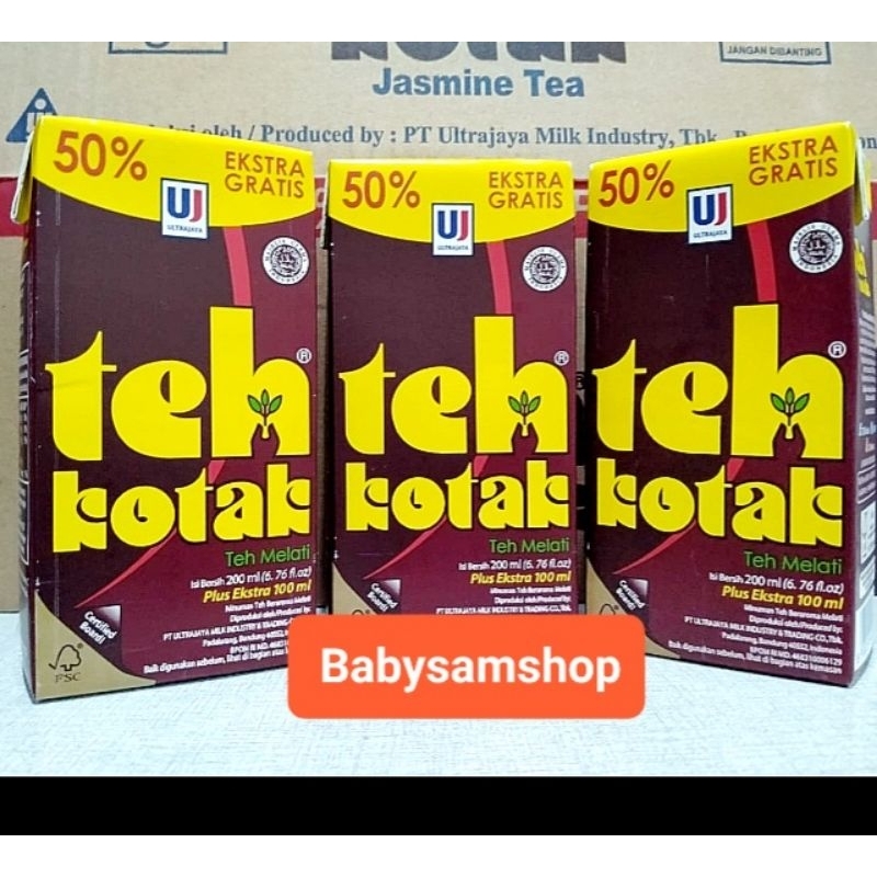 Jual Teh Kotak JASMINE TEA kemasan 300Ml ( SATUAN ) | Shopee Indonesia