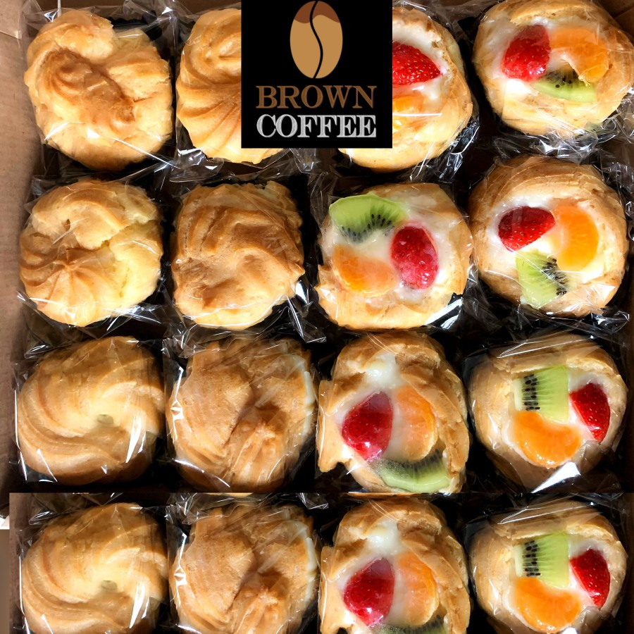 Jual Fruit Soes Vla / Choux Cream / Choux Au Craquelin (Kue Soes Buah ...