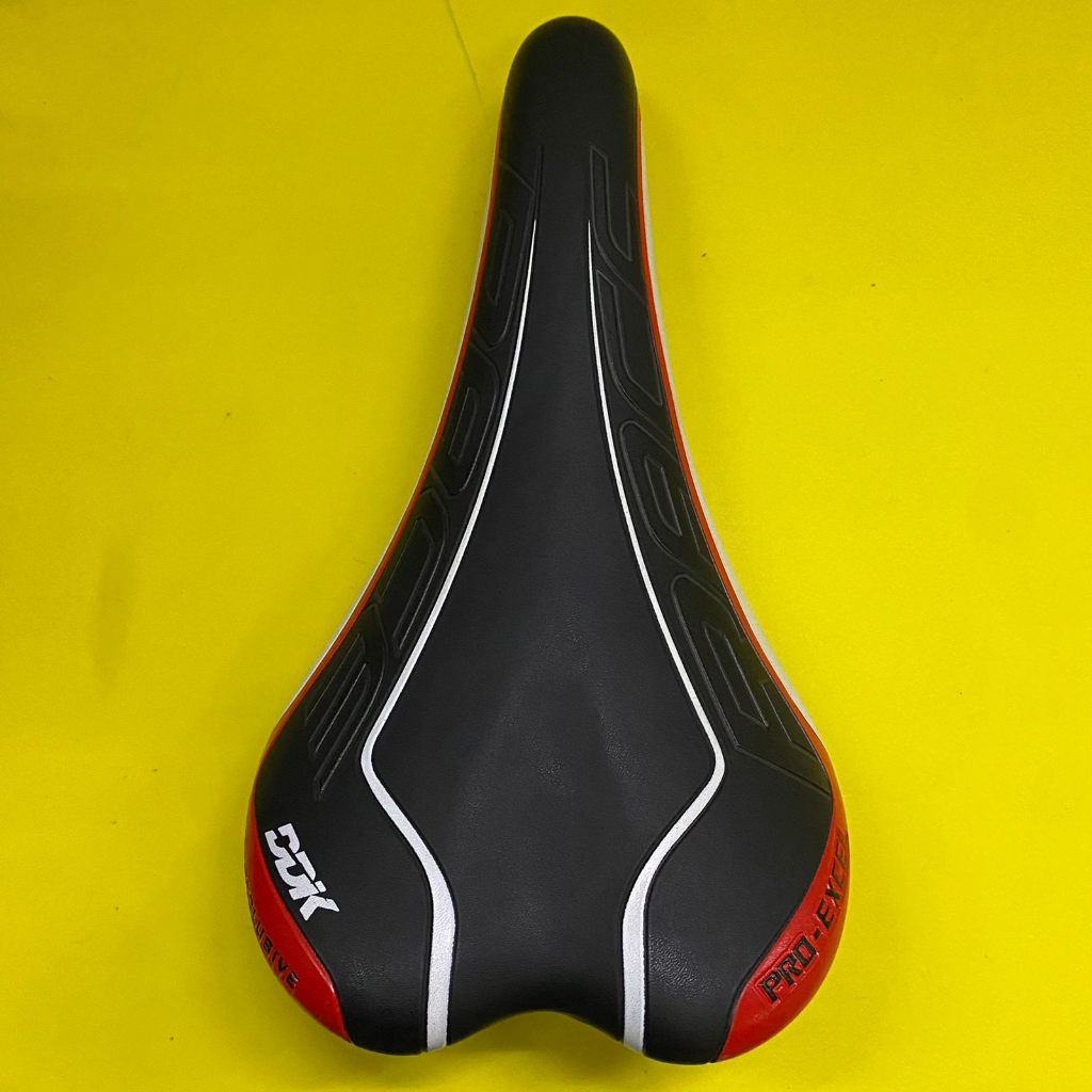 Jual Saddle DDK Race Black White Red Original Saddle Sepeda Mtb Gravel ...