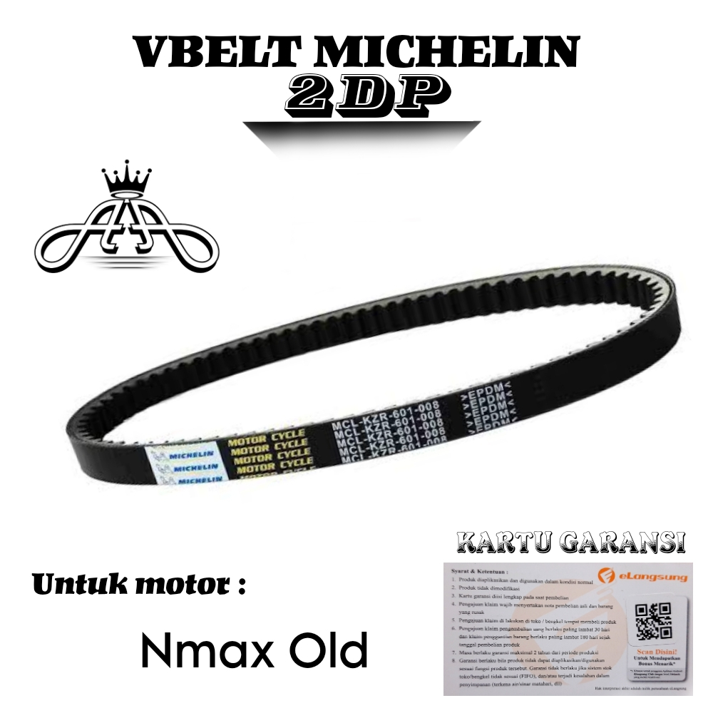 Jual V-BELT MICHELIN MOTOR CYCLE BELT VAN BELT EPDM RACING SEMUA MOTOR ...