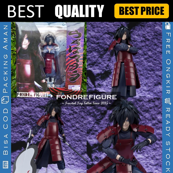 Jual SHF MADARA UCHIHA SH FIGUARTS NARUTO SHIPPUDEN RASENGAN ANIME ...