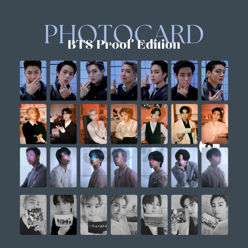 Jual PHOTOCARD PROOF BTS | BTS PROOF EDITION | PROOF POWERSTATION ...