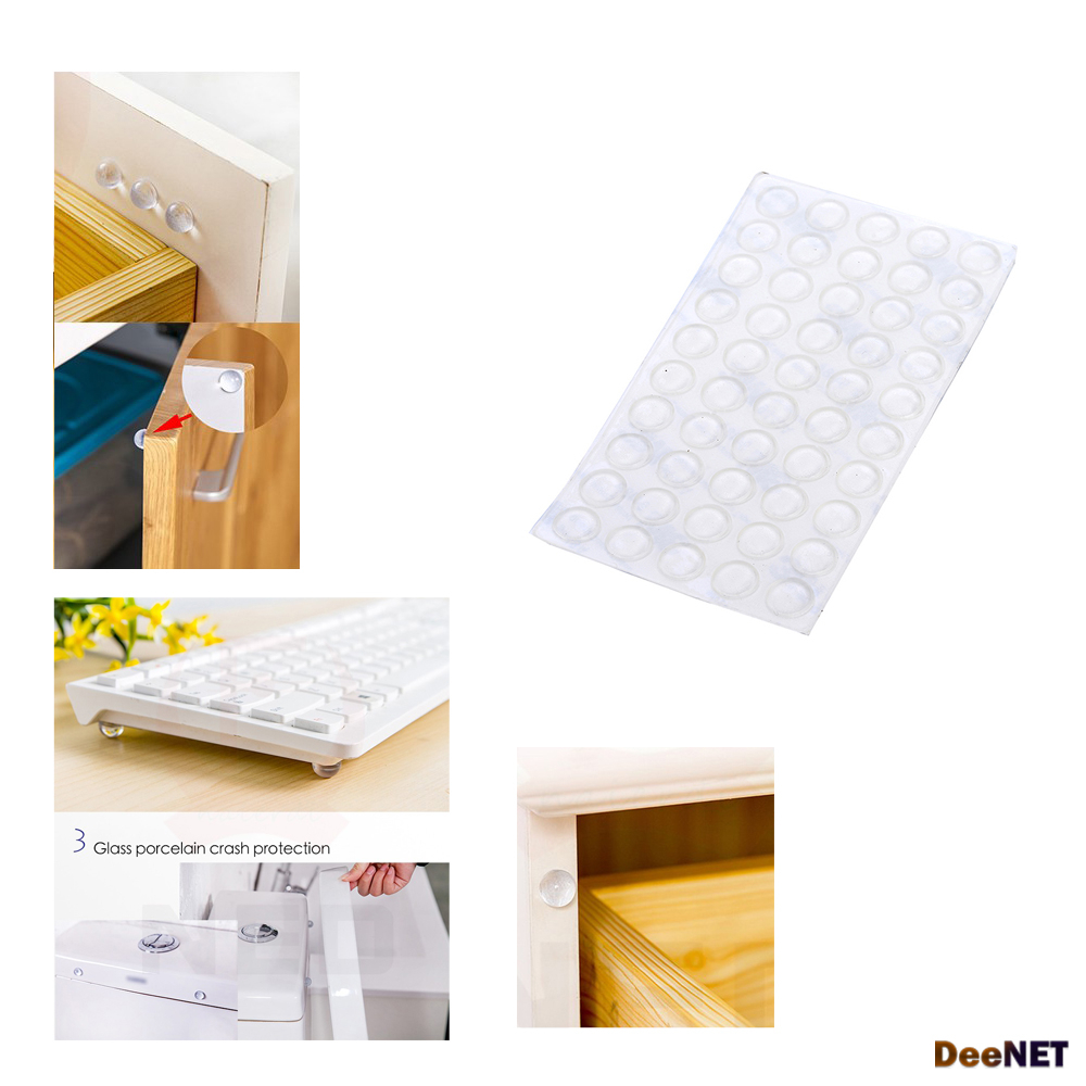 Jual Sticker Silikon Bumper Peredam Benturan Hemispherical - FZL10 ...