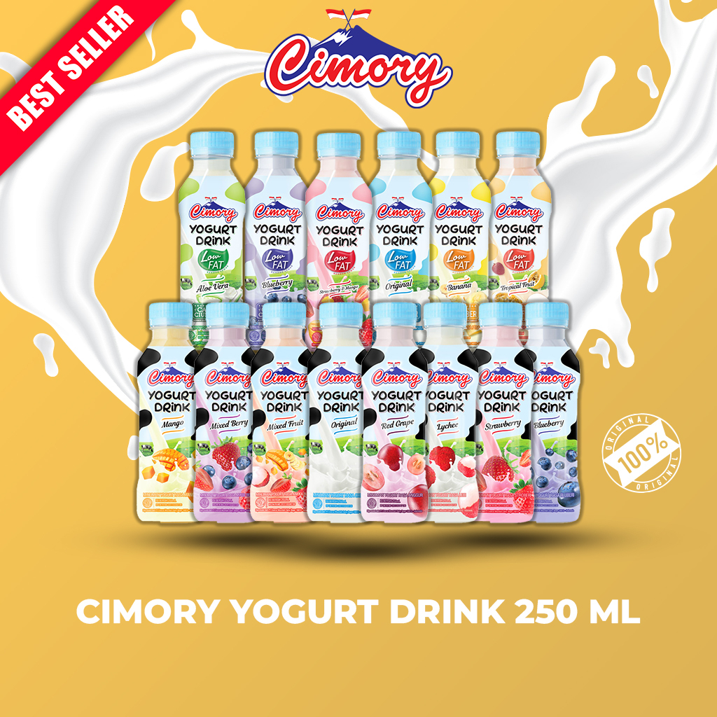 Jual Cimory Yoghurt Drink Botol - Netto 240 mL | Shopee Indonesia