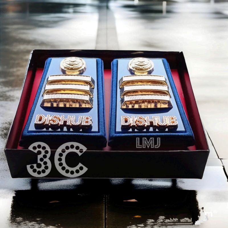 Jual pangkat dishub 3c,pdh Dishub 3c akrilik mewah, atribut Dishub ...