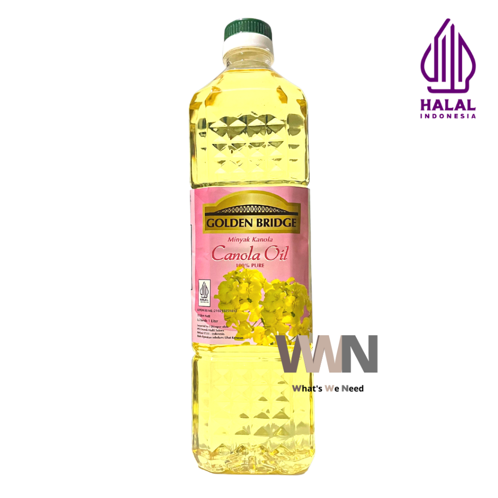 Jual Golden Bridge Canola Oil 1 Liter - Minyak Kanola | Shopee Indonesia