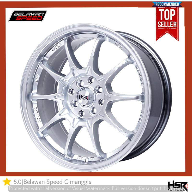 Jual PELEK VELEK MOBIL RACING VELG MODIFIKASI RING 17 HSR BOROKO SRD PCD 4X100/114,3 UNTUK ...