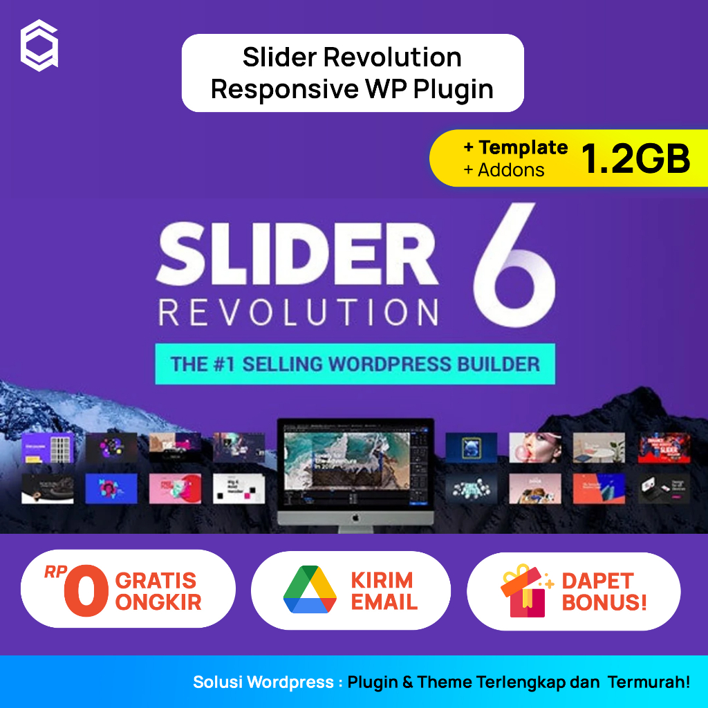 Jual SLIDER REVOLUTION PRO Responsive Wordpress Plugin + Template + Addons | Shopee Indonesia
