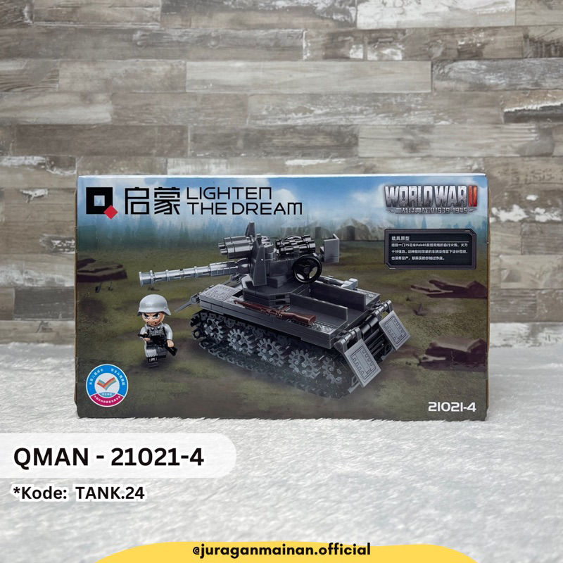 Jual QMAN TOYS World War II Mini Box Set - Bricks Blocks Bongkar susun brick block Mainan ...