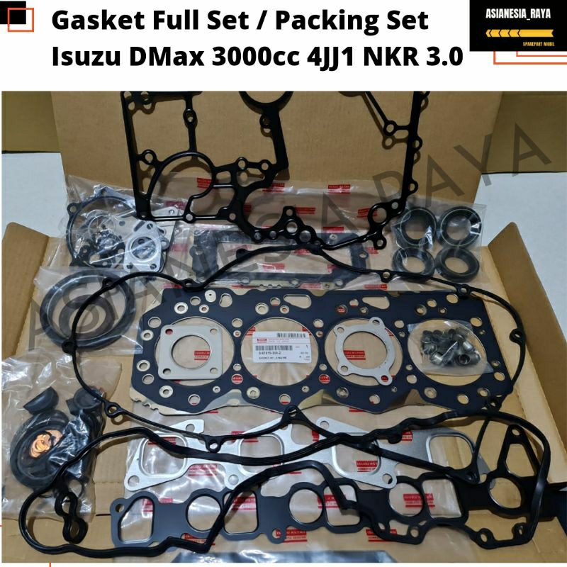 Jual Gasket Full Set / Packing Set Isuzu DMax 3000cc 4JJ1 NKR 3.0 | Shopee Indonesia