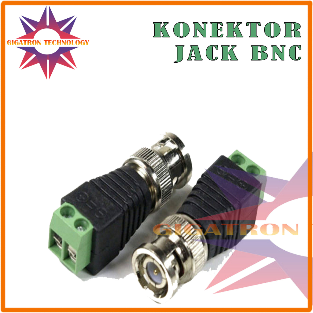 Jual Konektor Jack BNC Male CCTV / Connector Camera Kamera CCTV BNC Cowok | Shopee Indonesia