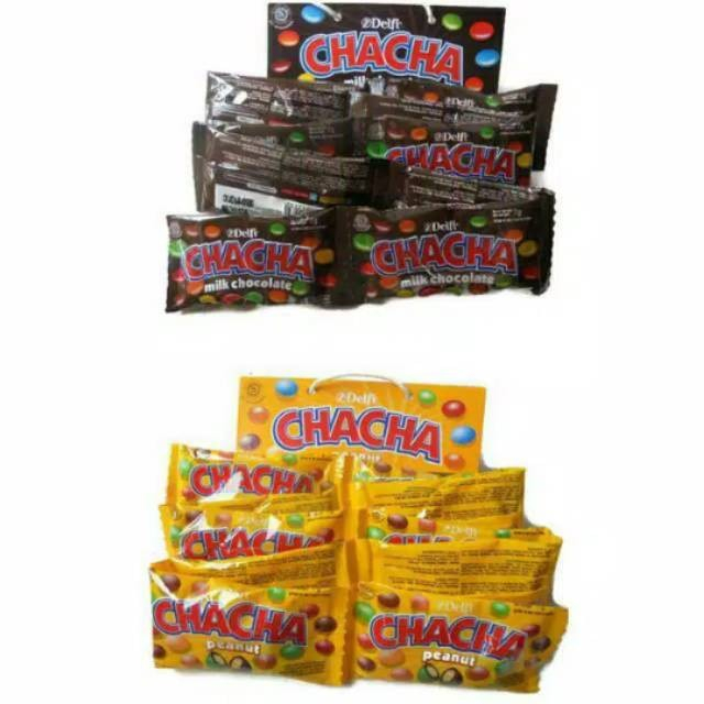 Jual Permen CHACHA Renceng isi 10 pcs Rasa Kacang & Coklat | Shopee ...