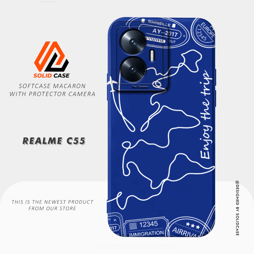 Jual Case Realme C55 - Casing Realme C55 [Flight] Solid Case HP Terbaru ...