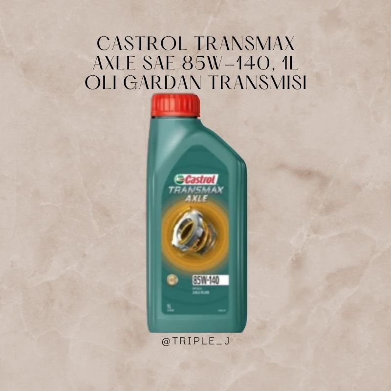 Jual Oli gardan transmisi castrol AXLE GL-5 85W/140 - 1 liter | Shopee ...
