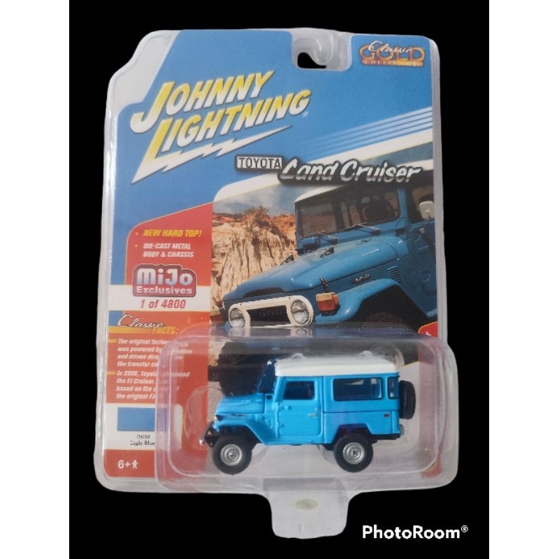 Jual Johnny Lightning Toyota Land Cruiser Biru | Shopee Indonesia