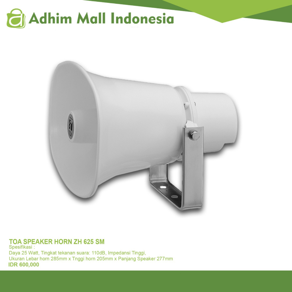 Jual Toa Speaker Horn ZH 625 SM Speaker Corong Horn ZH-625-SM | Shopee ...