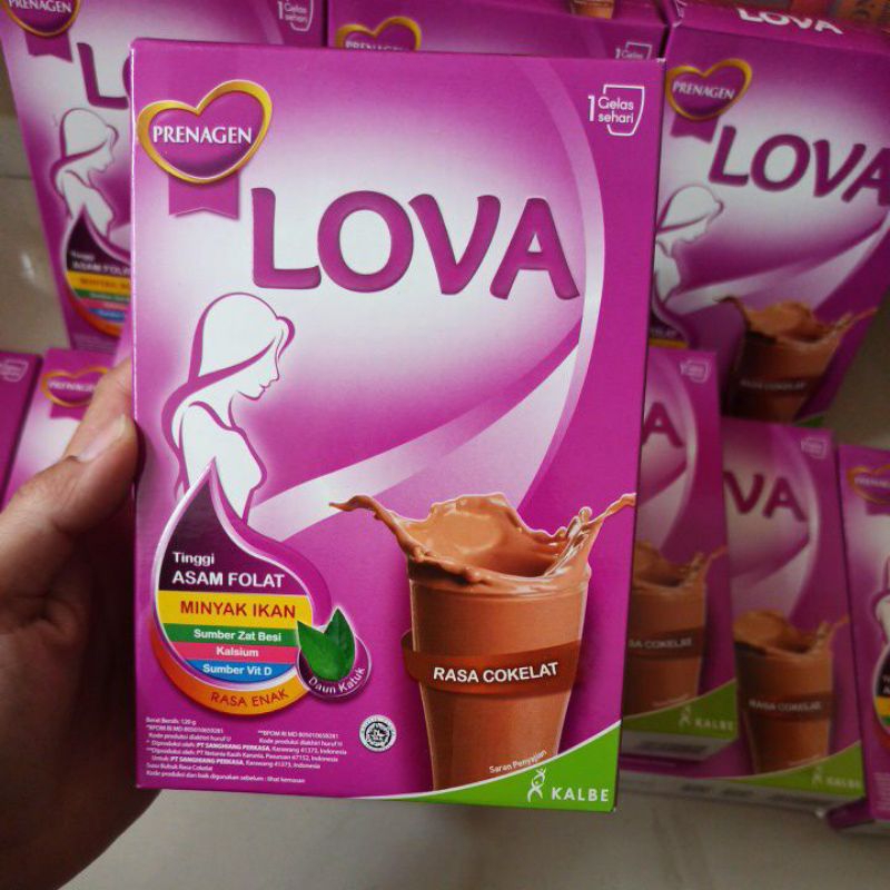 Jual Susu Prenagen Lova Lovamil susu hamil kehamilan menyusui asam ...
