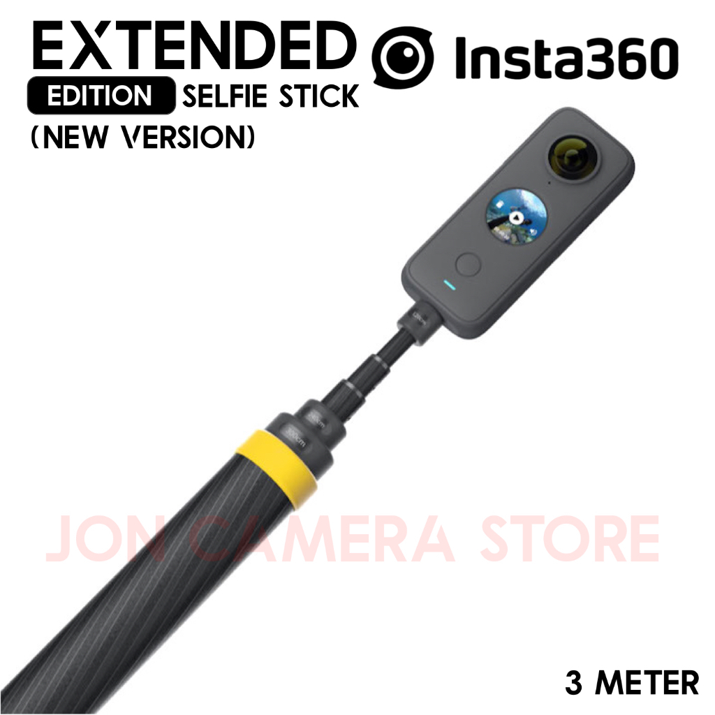 Jual Insta360 Extended Edition Selfie Stick Invisible Stik 3 meter ...