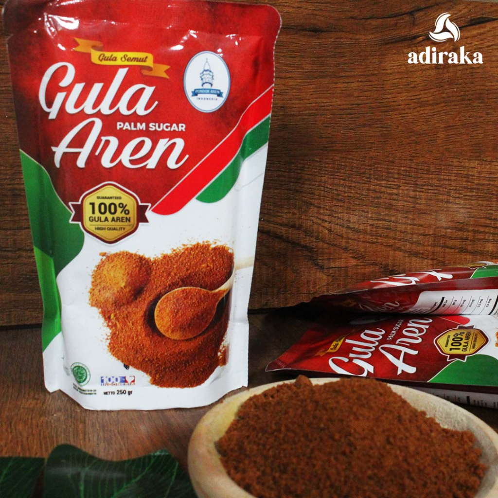 Jual Gula Semut Aren Asli 250 gr 500 gr 1 kg 6 gr Sachet Saset Stick ...