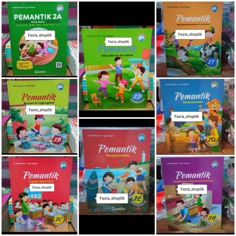 Jual NEW Buku Pemantik sd/mi kelas 2A/2B/2C/2D/2E/2F/2G/2H revisi K13 Quadra | Shopee Indonesia