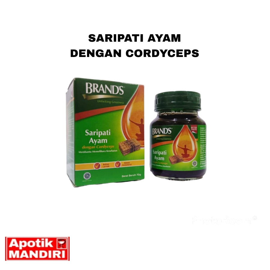 Jual BRAND'S SARIPATI AYAM DENGAN CORDYCEPS 70 GRAM | Shopee Indonesia