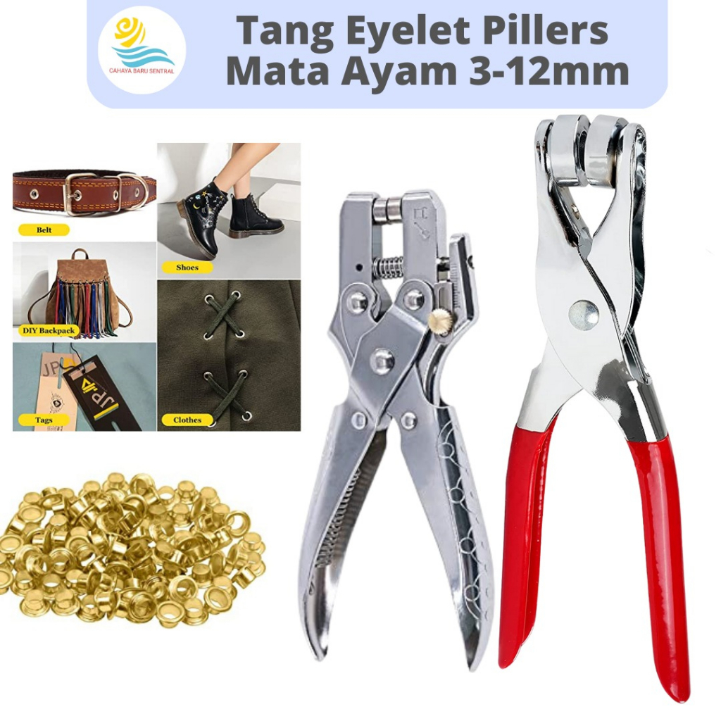 Jual TANG MATA AYAM / 2 in 1 EYELET PLIER | Shopee Indonesia