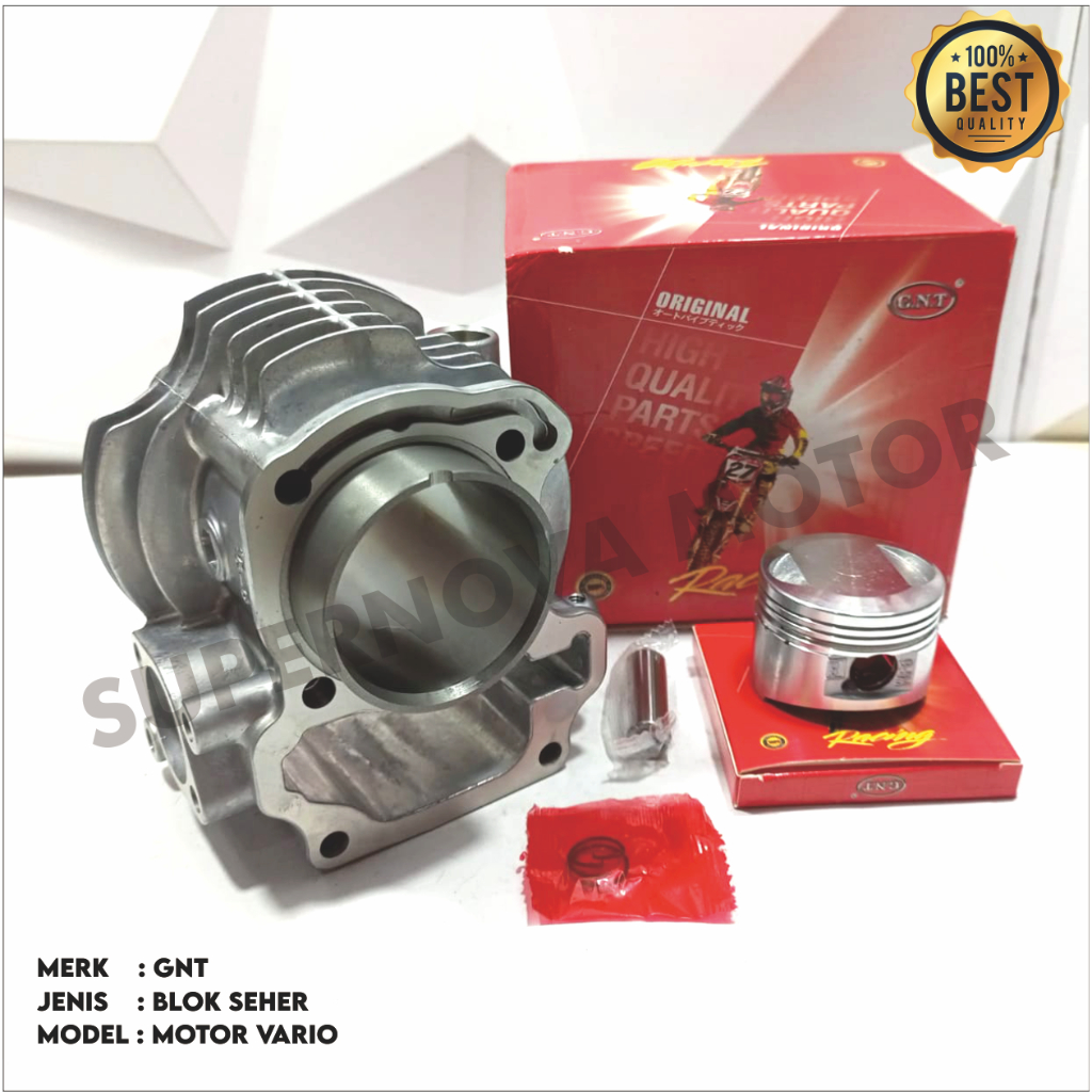 Jual BLOK SEHER BORING BLOK SILINDER KOMPLIT VARIO, VARIO LAMA / OLD KVB SILINDER KIT MERK GNT ...