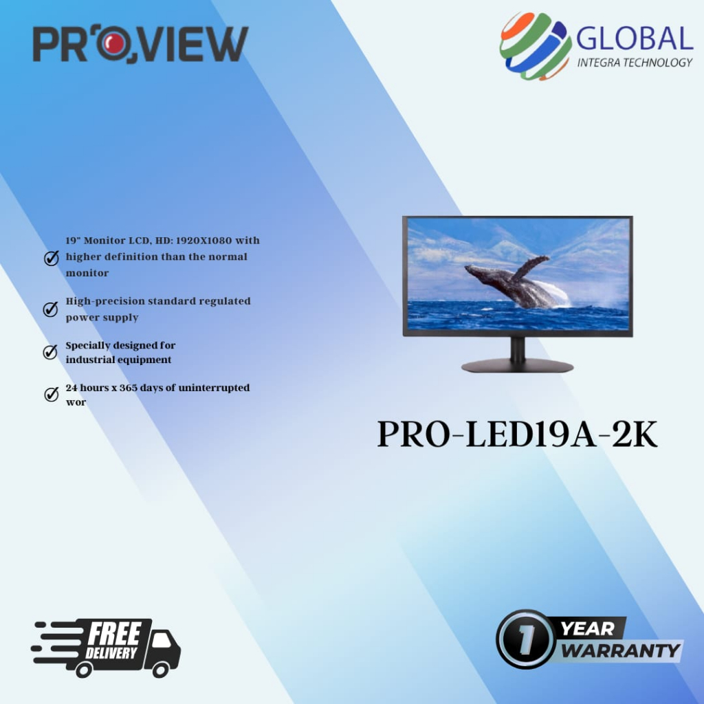 Jual Proview PRO-LED19A-2K Monitor LED 19 Inch | Shopee Indonesia
