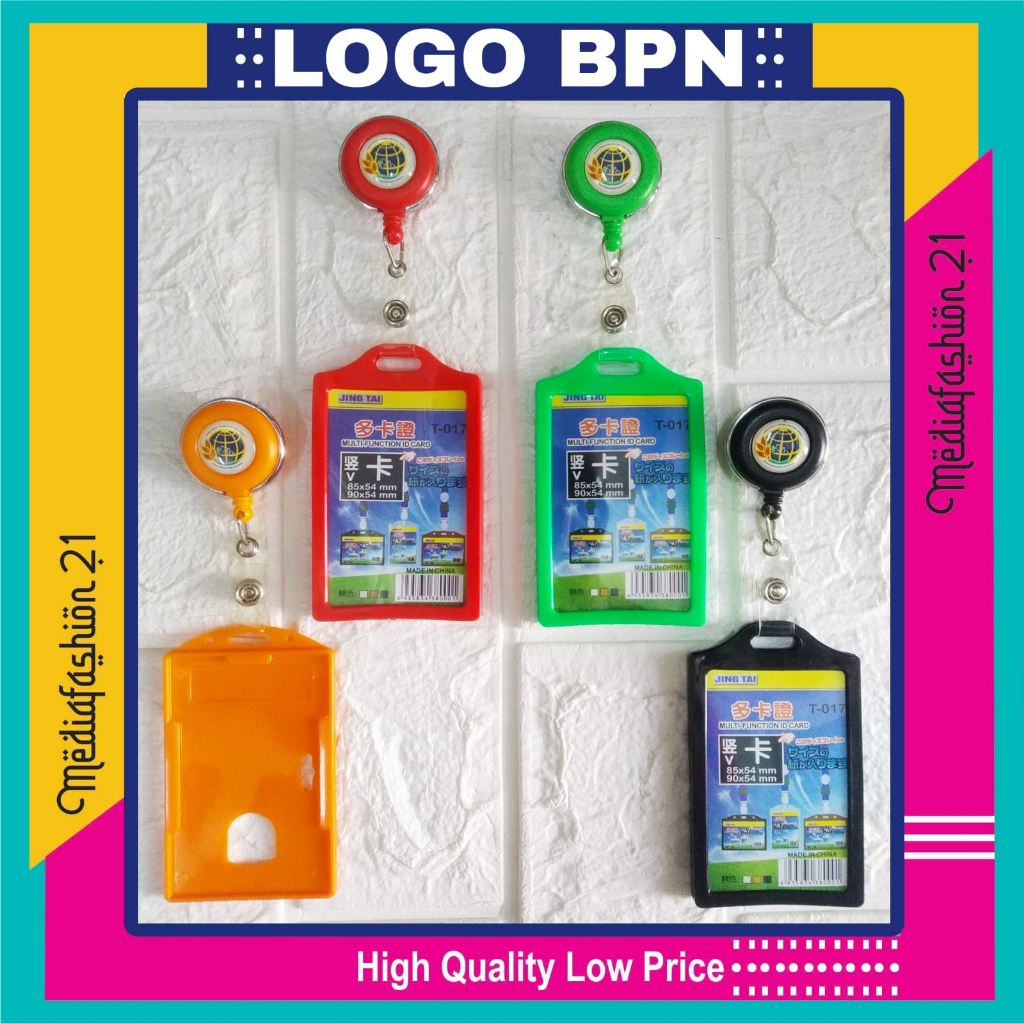 Jual GANTUNGAN YOYO ID CARD BPN/KEMENTERIAN ATR + TEMPAT ID CARD ...