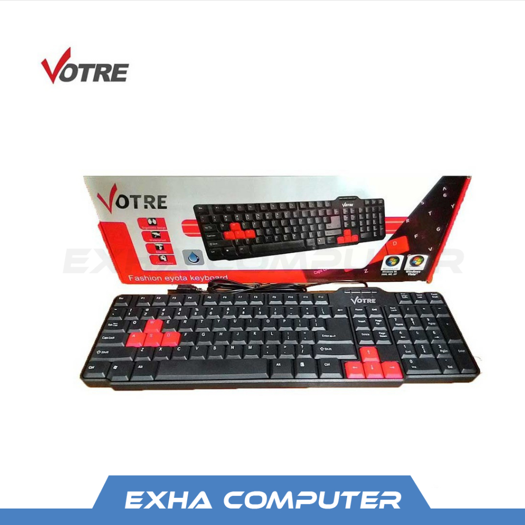 Jual Keyboard USB Votre Standard Office Keyboard | Shopee Indonesia
