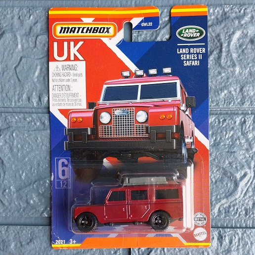 Jual Matchbox Land Rover Series II Safari | Shopee Indonesia