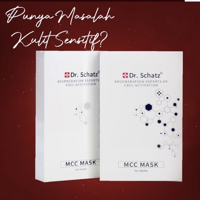 Jual DR SCHATZ MCC Mask | Polypeptide Collagen Mask | Stem Cell Mask 1EA / Box | Shopee Indonesia