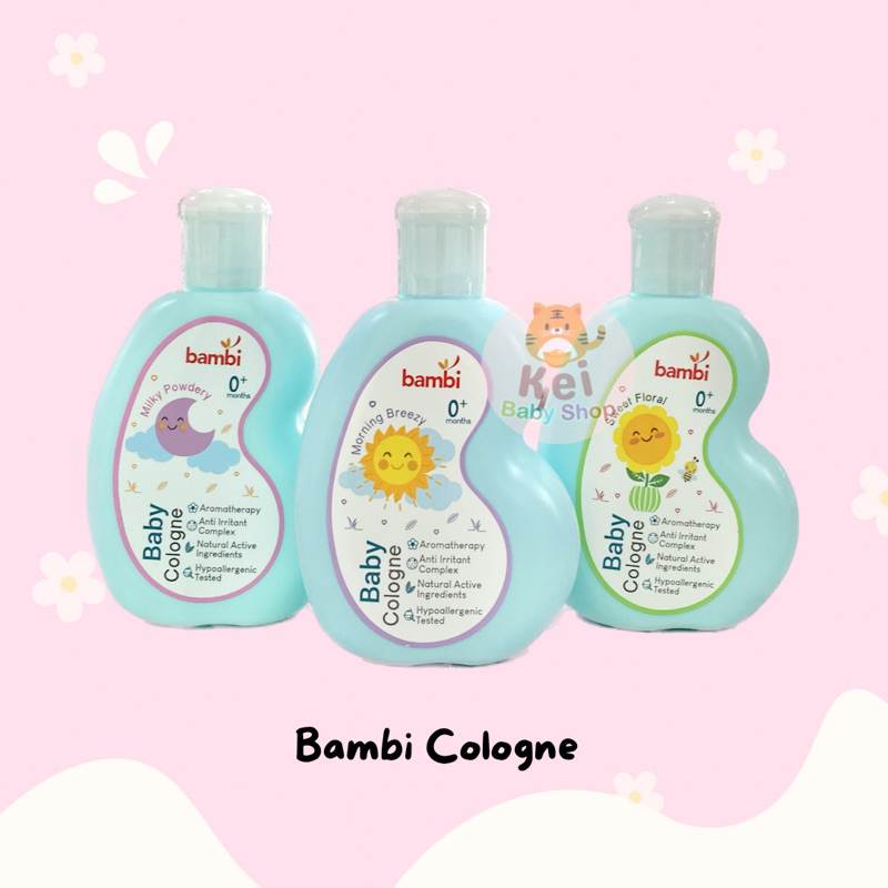 Jual Bambi Baby Cologne / Parfum Bayi | Shopee Indonesia