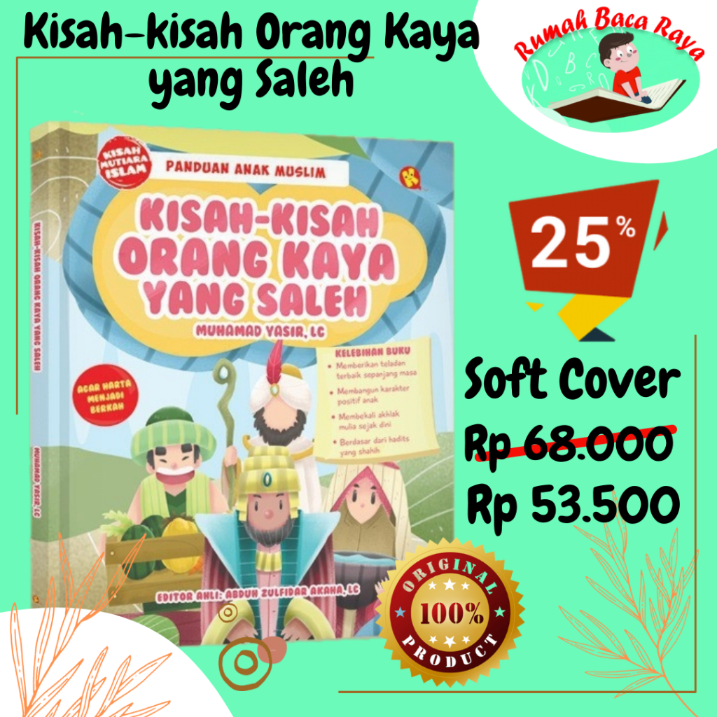 Jual Ready Buku Kisah-Kisah Orang Kaya Yang Saleh Soft Cover by Pustaka Al Kautsar | Shopee ...