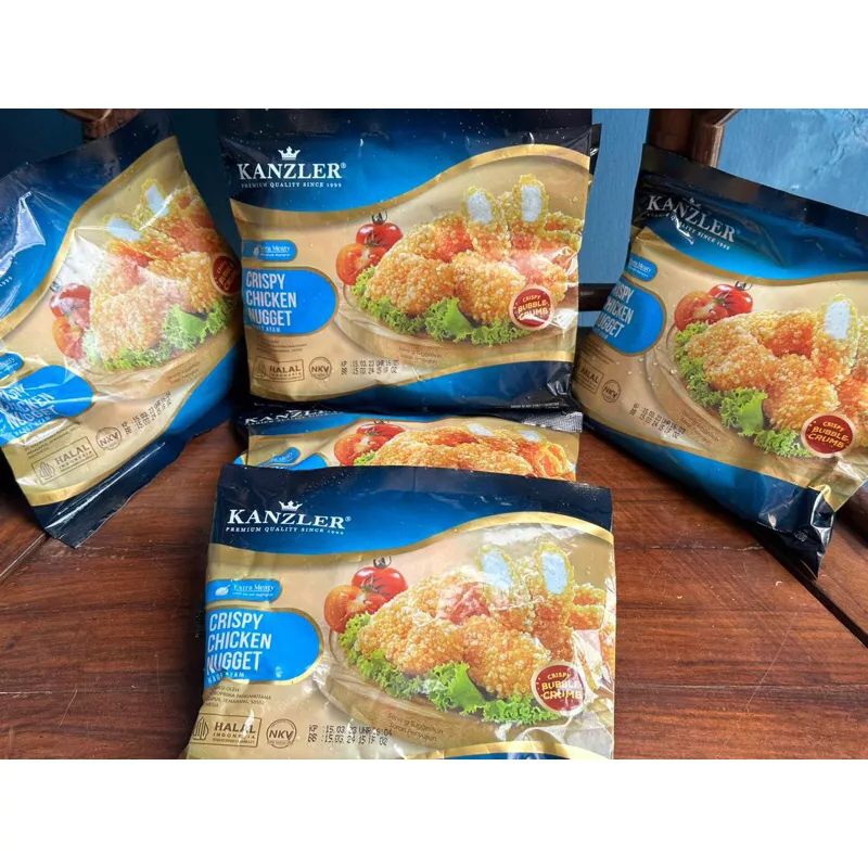 Jual nuget kanzler 120gram/ crispy chicken nuget kanzler 120gr | Shopee ...