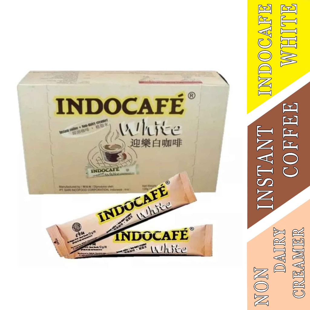Jual Non-dairy creamer- Indocafe white- Instant coffe- 120g | Shopee ...