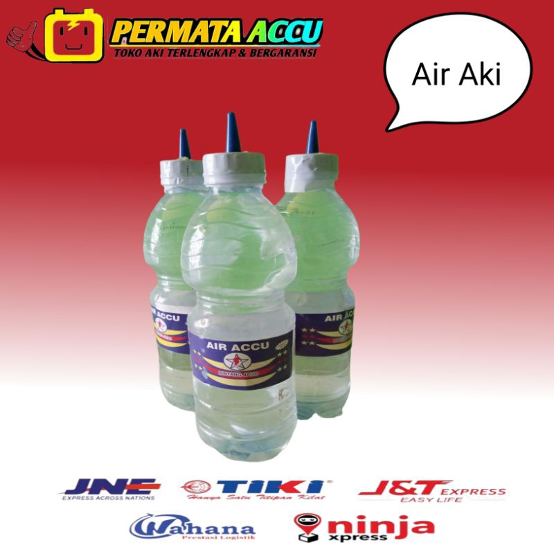 Jual Air Aki Air Accu Bintang Jago isi ulang basah 600 ml Berkualitas ...