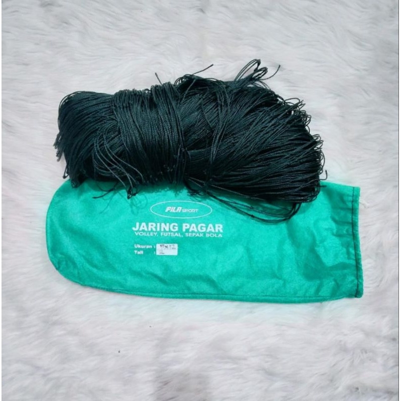Jual Jaring pagar voli tebal tali 2mm asli ukuran 5m x 12m net volley ...