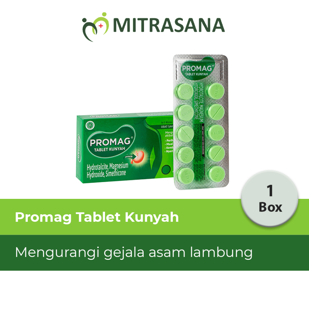 Jual Promag Tablet 3 x 12 Tablet 1 Box | Shopee Indonesia